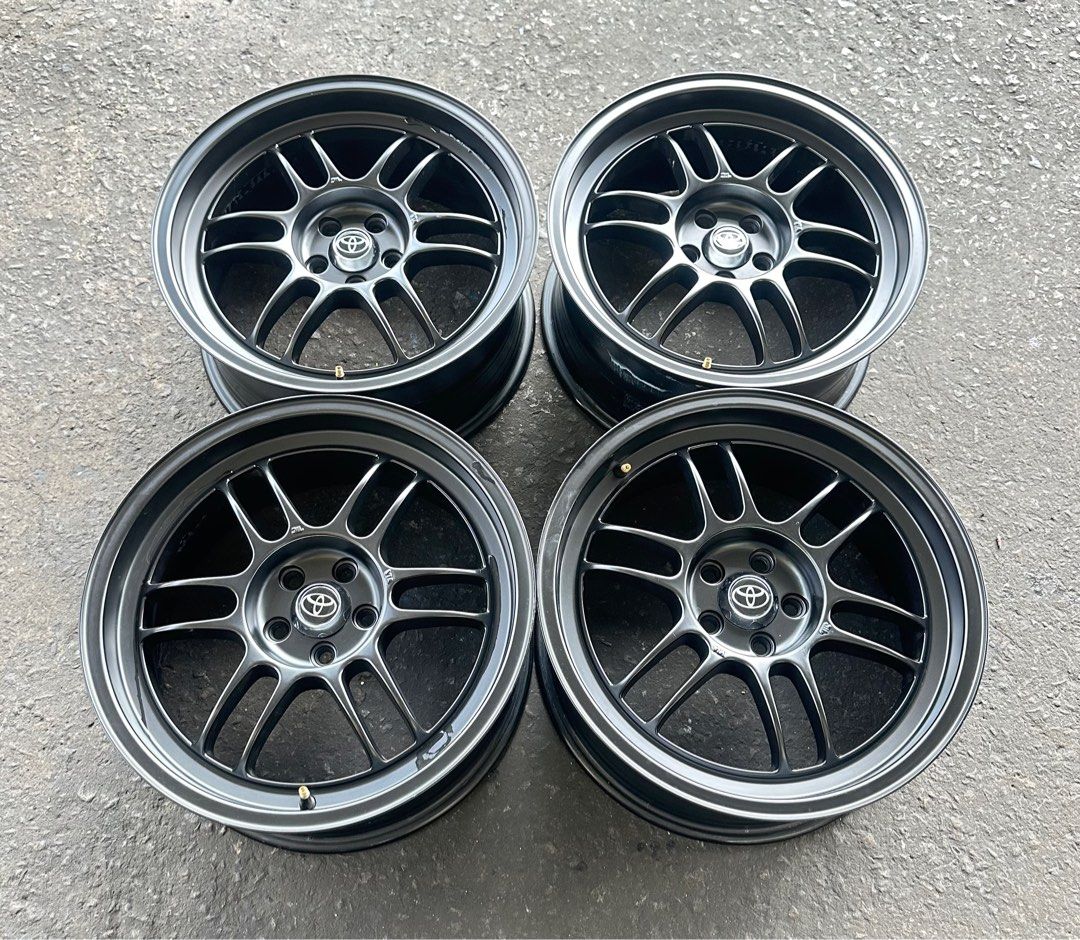 17" ENKEI RPF1 Design Used Rim 5x100 Toyota Altis Wish Lexus CT ...