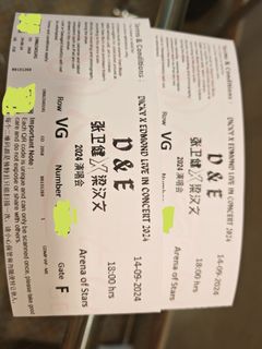 Imagine Dragons KL VIP Standing Zone Tickets, Tickets & Vouchers, Event ...