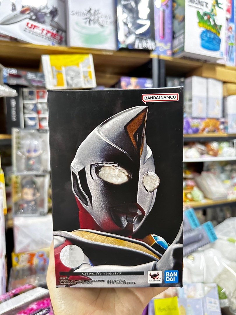 ‼️觀塘門市現貨‼️ Bandai 鹹蛋超人 超人 真骨彫 shf 帝拿 shf, 興趣及遊戲, 玩具 & 遊戲類 - Carousell