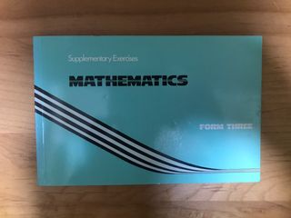 6折售全新中三數學練習 Mathematics Exercise Form 3, 興趣及遊戲, 書本 & 文具, 教科書 - Carousell