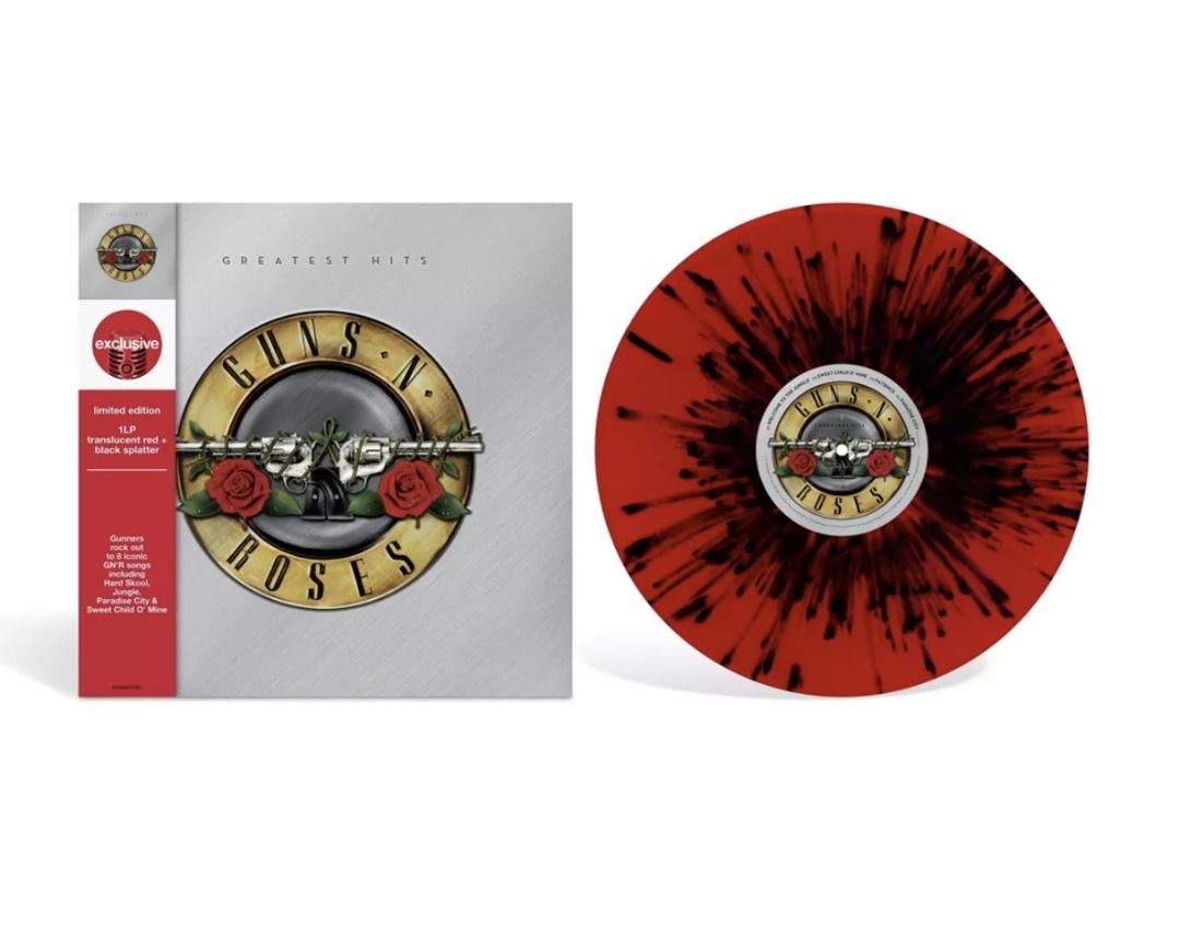 預訂 Guns N' Roses - Greatest (Target Exclusive, Vinyl) 黑膠 唱片 彩膠, 興趣及遊戲 ...