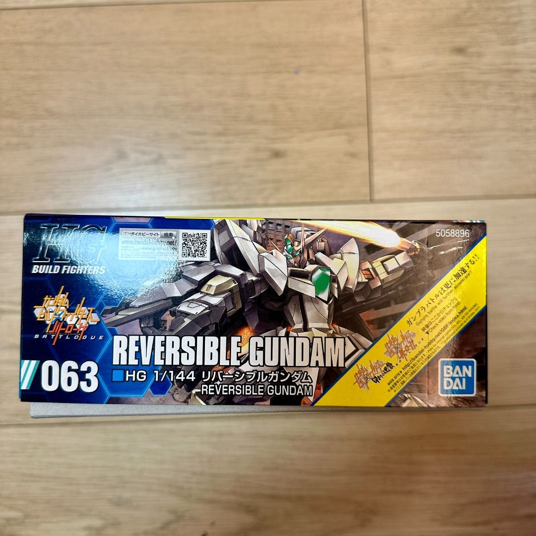 全新 HG HGBF 1/144 Gunpla Reversible Gundam 逆轉高達 逆生高達 Build Fighters 高達創戰者, 興趣及遊戲, 玩具 & 遊戲類 ...