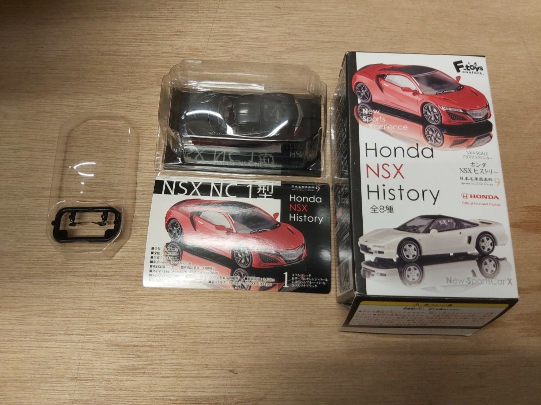 (全新) Honda NSX History NSX NC 1型 黑色 (D款) 平郵免郵費, 興趣及遊戲, 玩具 & 遊戲類 - Carousell