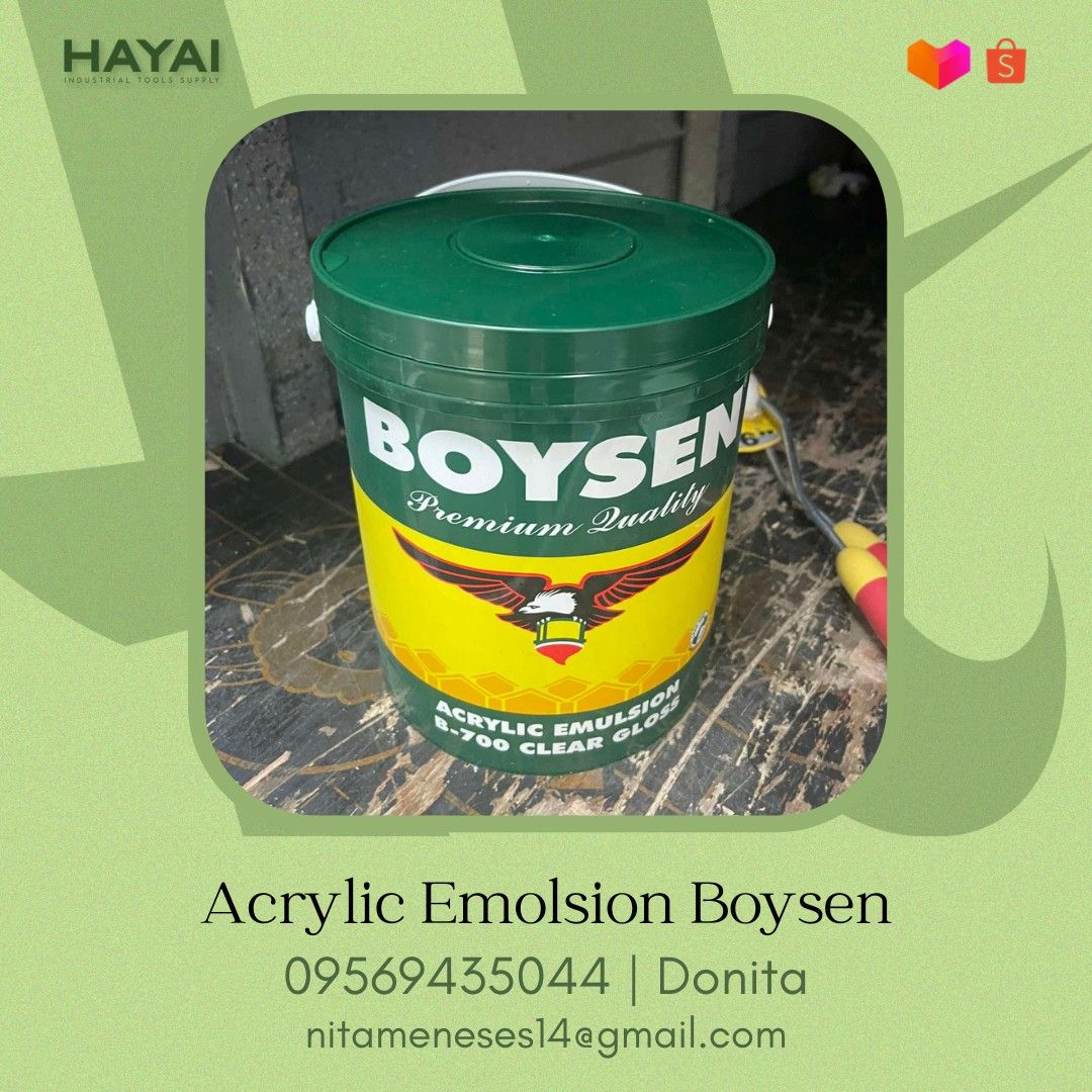 Acrylic Emolsion Boysen, Commercial & Industrial, Construction Tools ...