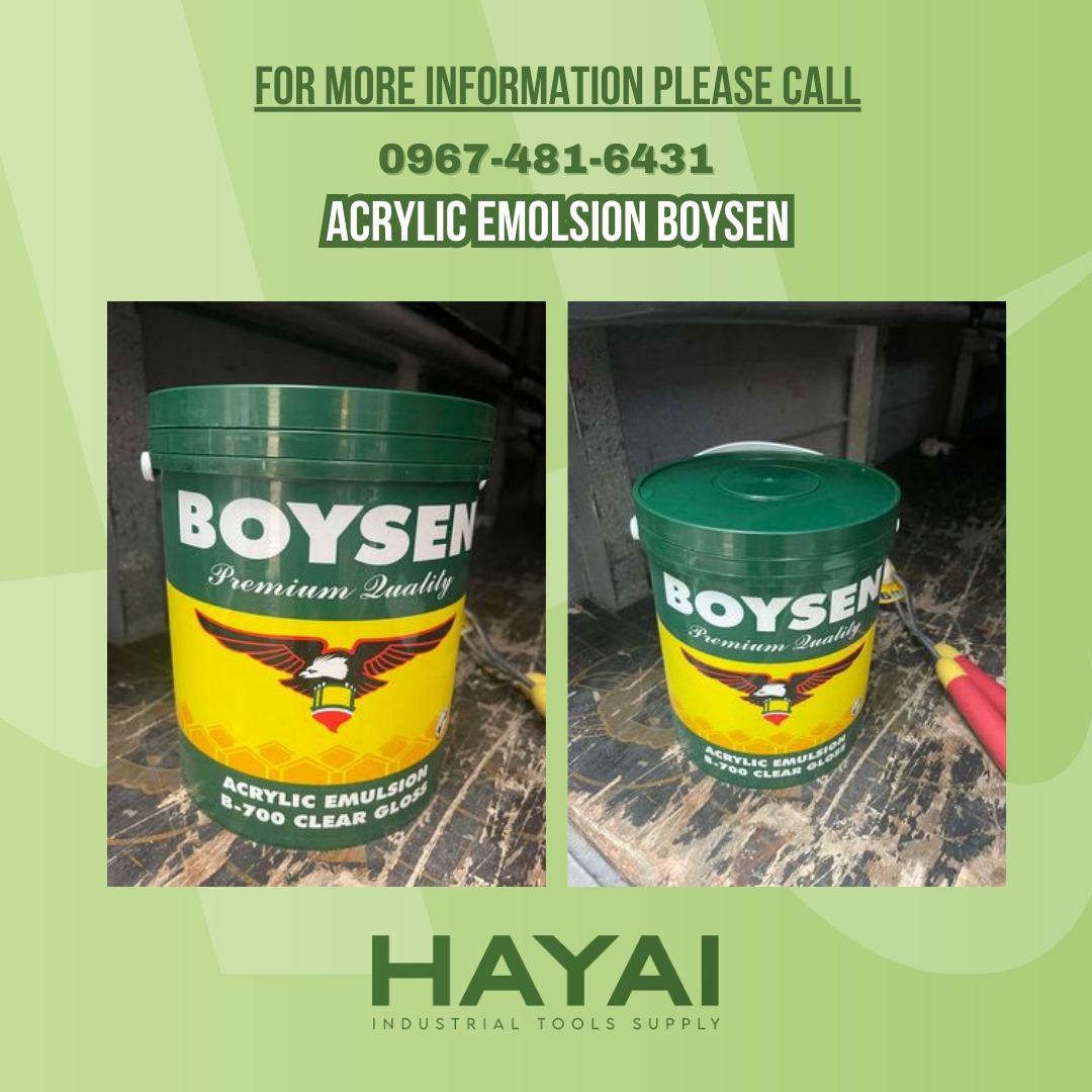 Acrylic Emolsion Boysen 1Gallon, Commercial & Industrial, Construction ...