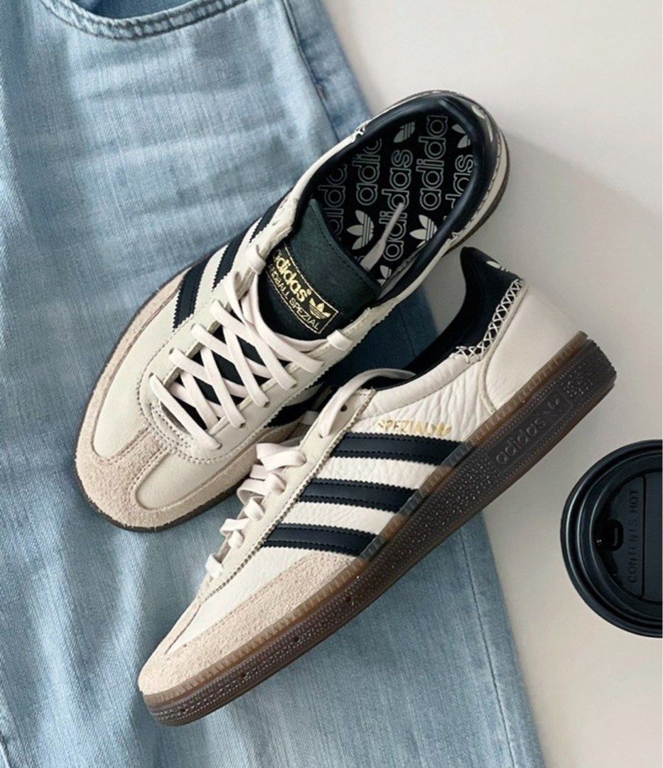 🔥正貨預訂🔥Adidas Spezial Handball Wonder White Core Black IE3698 米色 Spezial ...