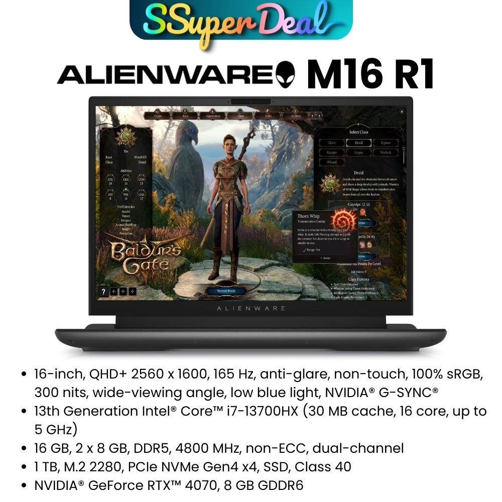 Alienware m16 R1 Gaming Laptop, Computers & Tech, Laptops & Notebooks ...