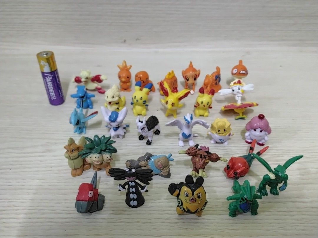 (ALL RM 30) Pokemon 2000s Mini Vinyl RL Gumball Miniature Size Action ...