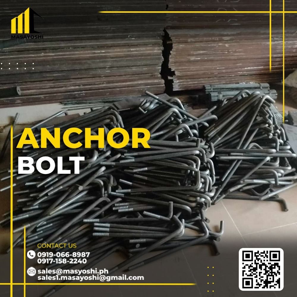 Anchor Bolt A325 anchor bolt no bend16mm x 350mm x 50mm. / Baseplate ...