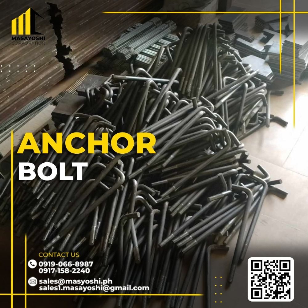 Anchor Bolt A325 anhor bolt no bend16mm x 150mm x 50mm. / Baseplate / J ...
