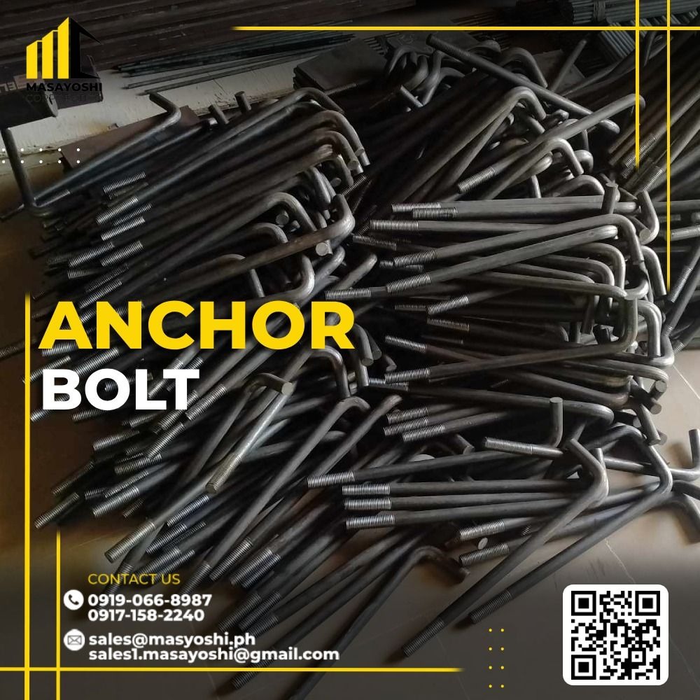 Anchor Bolt Anchor Bolt Angle bar 12mm x 5 x 5 x 7m. / Baseplate / J ...