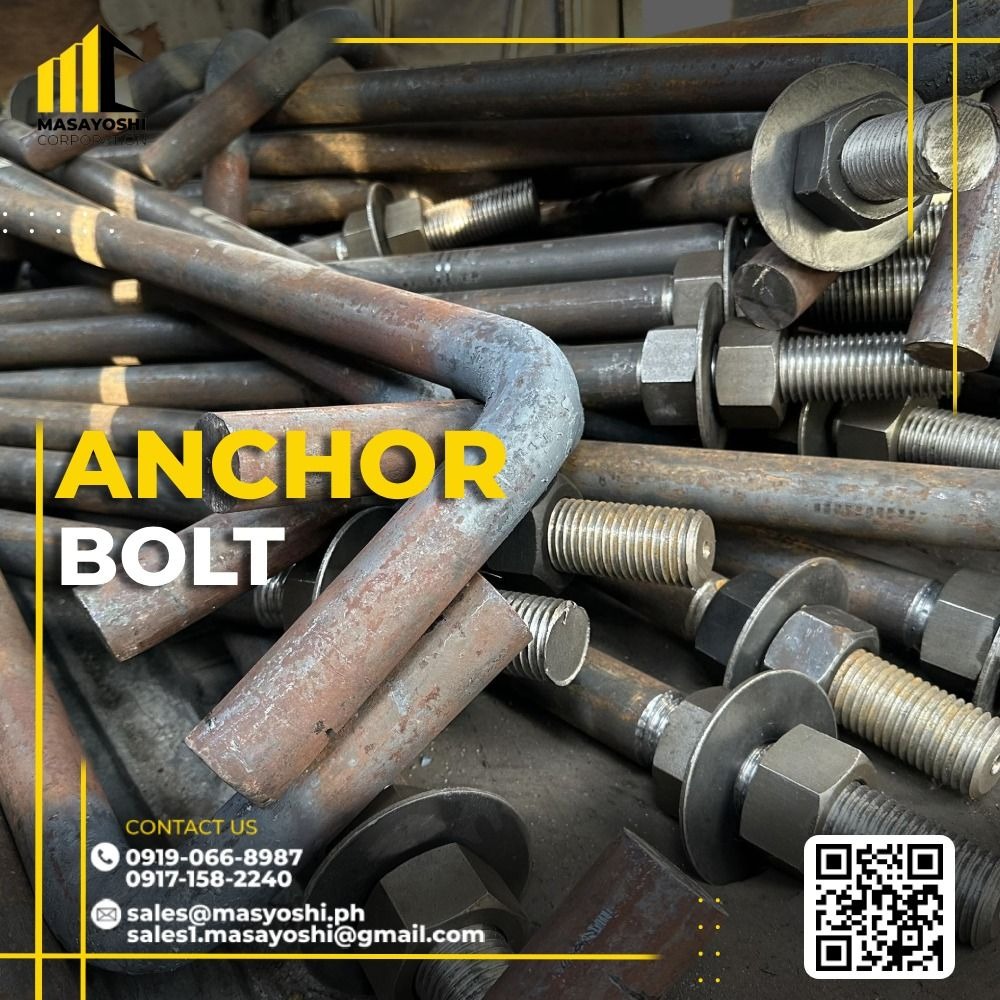 Anchor Bolt GI Iron Bolts 30 x 90 / J Bolt / Steel Fabrication 21 ...