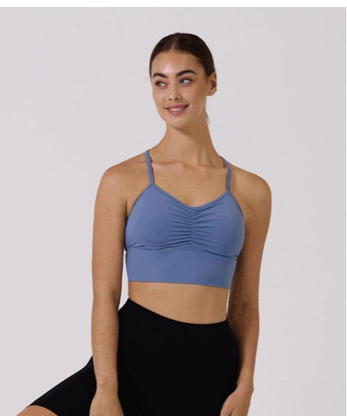 Andar Airywin Mesh Layered Longline Bra, Women's Fashion, Activewear on ...