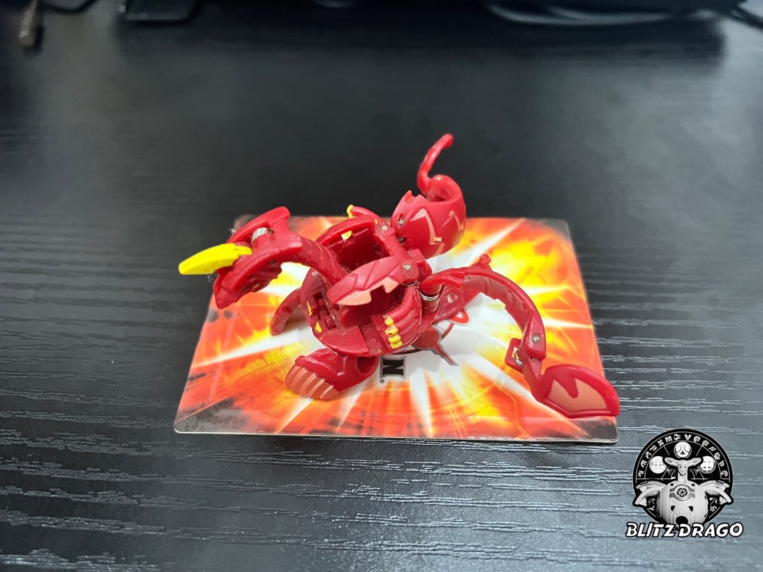 Bakugan Pyrus Viper Helios, Hobbies & Toys, Toys & Games on Carousell