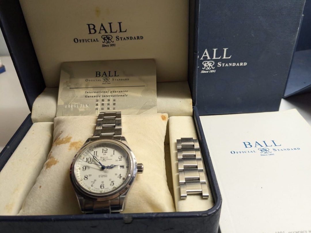 Ball Watch Trainmaster 60 Seconds 38mm Discontinued Model, Luxury ...