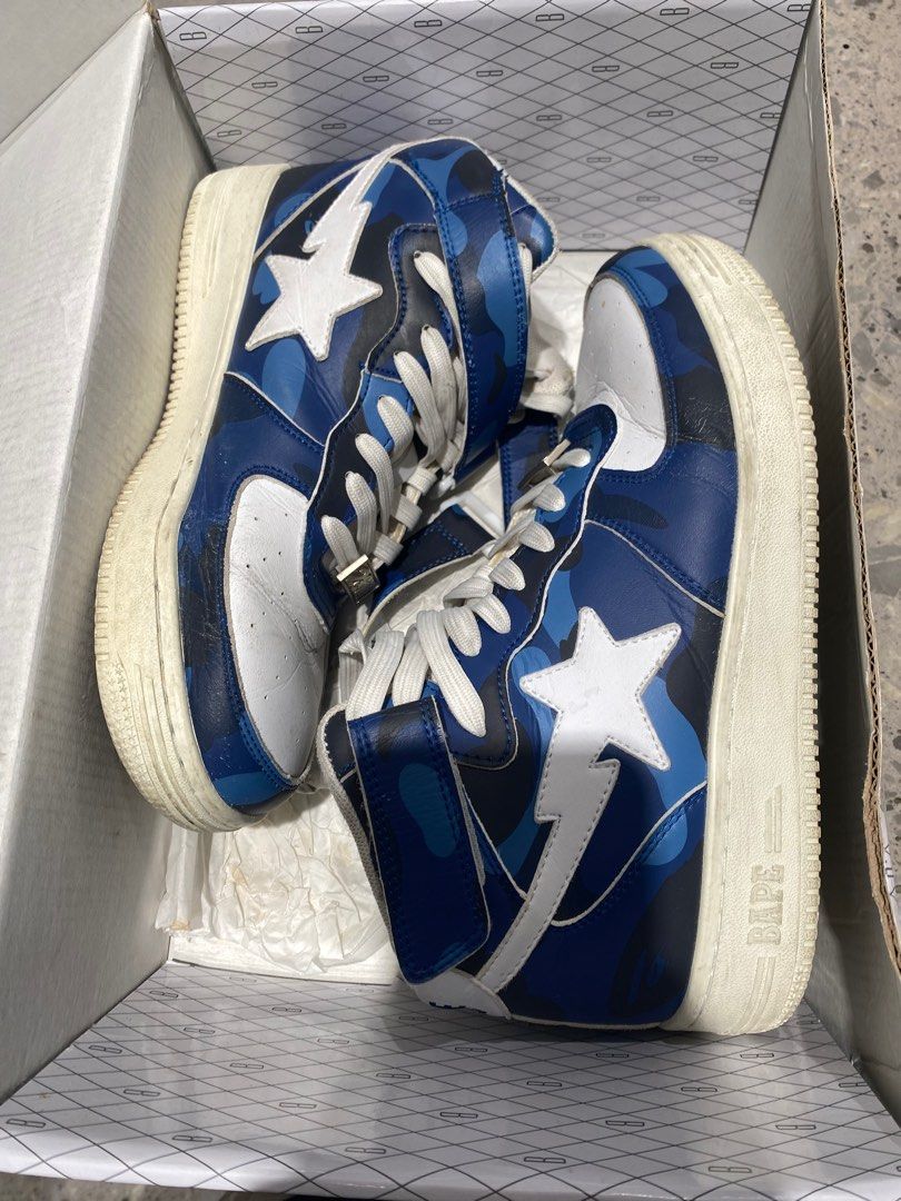Bape STA high cut Air Force, Men's Fashion, Footwear, Sneakers on Carousell
