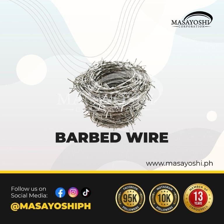 Barbed Wire Mild Steel / Galvanized | Barb Wire | Bobbed Wire ...