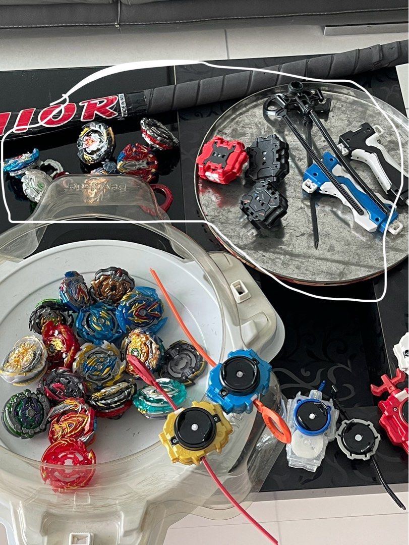 Beyblade collection, Hobbies & Toys, Toys & Games on Carousell