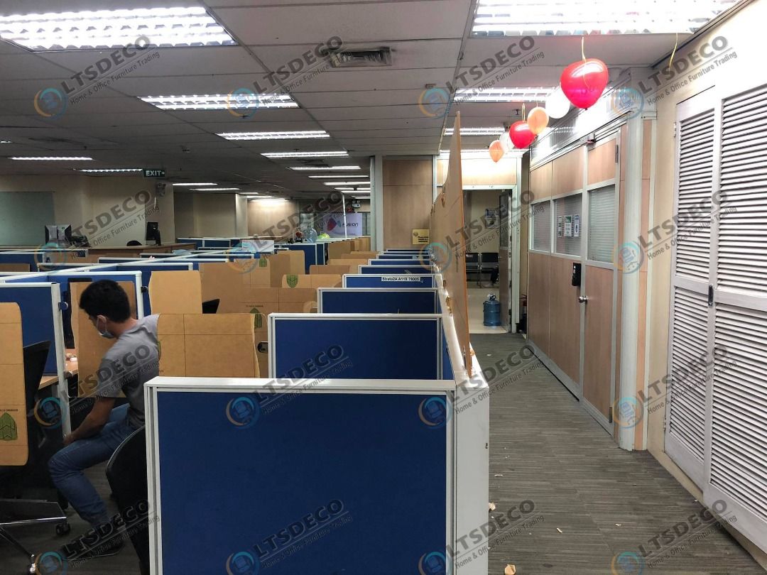 BPO SYSTEM CALL CENTER WORKSTATION TABLE DESK TYPE OFFICE FURNITURE and ...