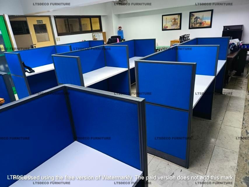 BPO SYSTEM CALL CENTER WORKSTATION TABLE DESK TYPE OFFICE FURNITURE and ...