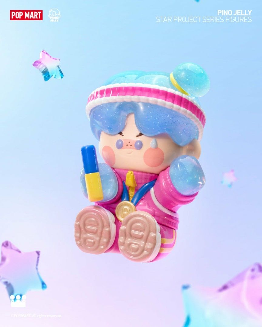 [BRAND NEW! POPMART] POPMART PINO JELLY STAR PROJECT SERIES FULL SET ...