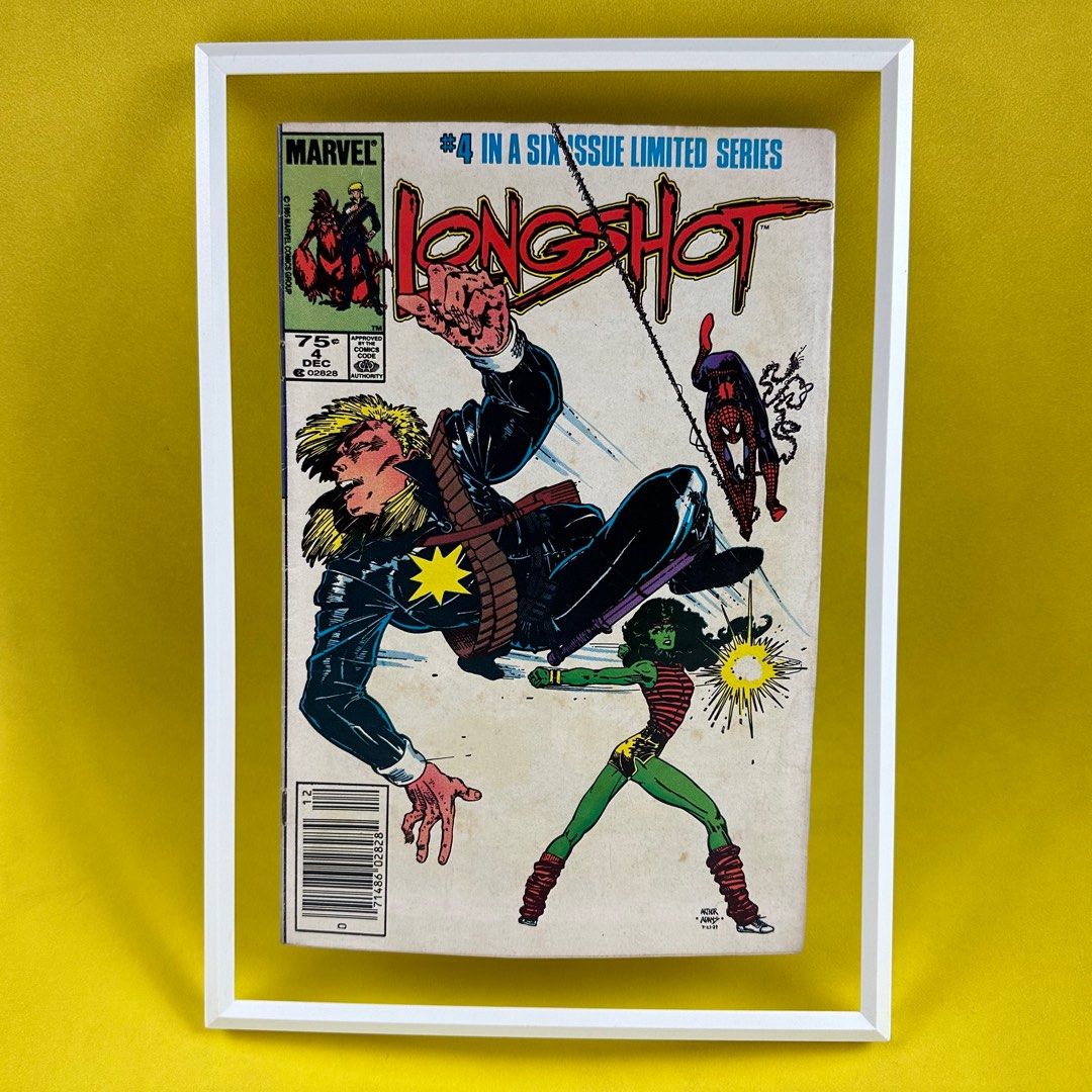 Bundle of 2 Marvel Comics Longshot # 4 5 1985 Ann Nocenti Arthur Adams ...
