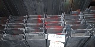 C Purlins 2x4x1.0mm / Purlin Bar / C Purlins, Commercial & Industrial ...
