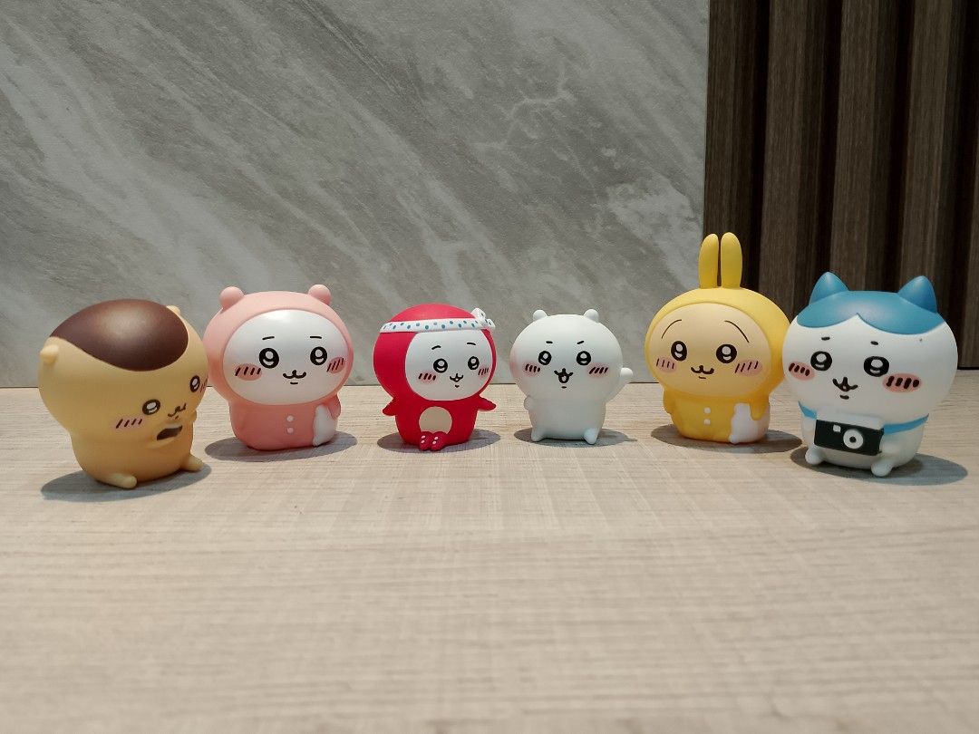 Chiikawa Hard Plastic Figure (Set of 6), Hobbies & Toys, Toys & Games ...