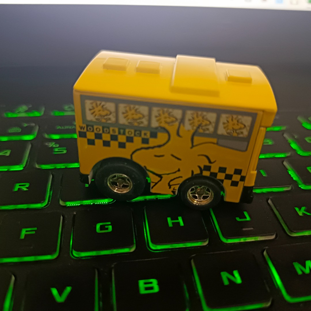 ChoroQ Snoopy Peanut Bus, Hobbies & Toys, Toys & Games on Carousell
