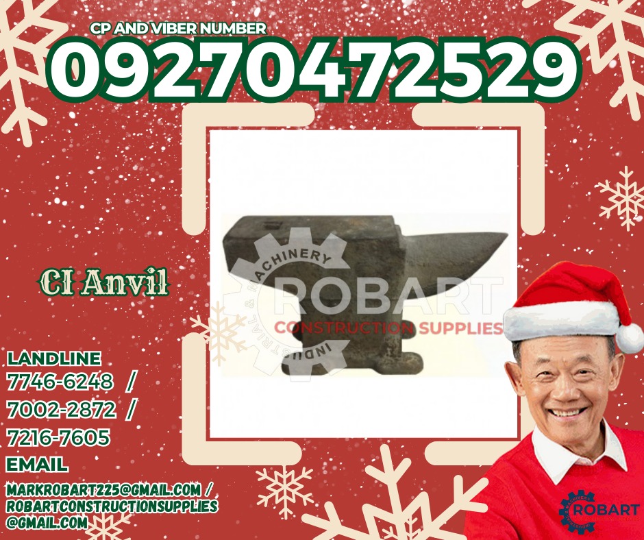 C.I. ANVIL, Commercial & Industrial, Construction Tools & Equipment on ...