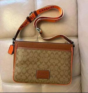 Coach District Crossbody Bag In Signature Canvas CH078, Men's Fashion ...