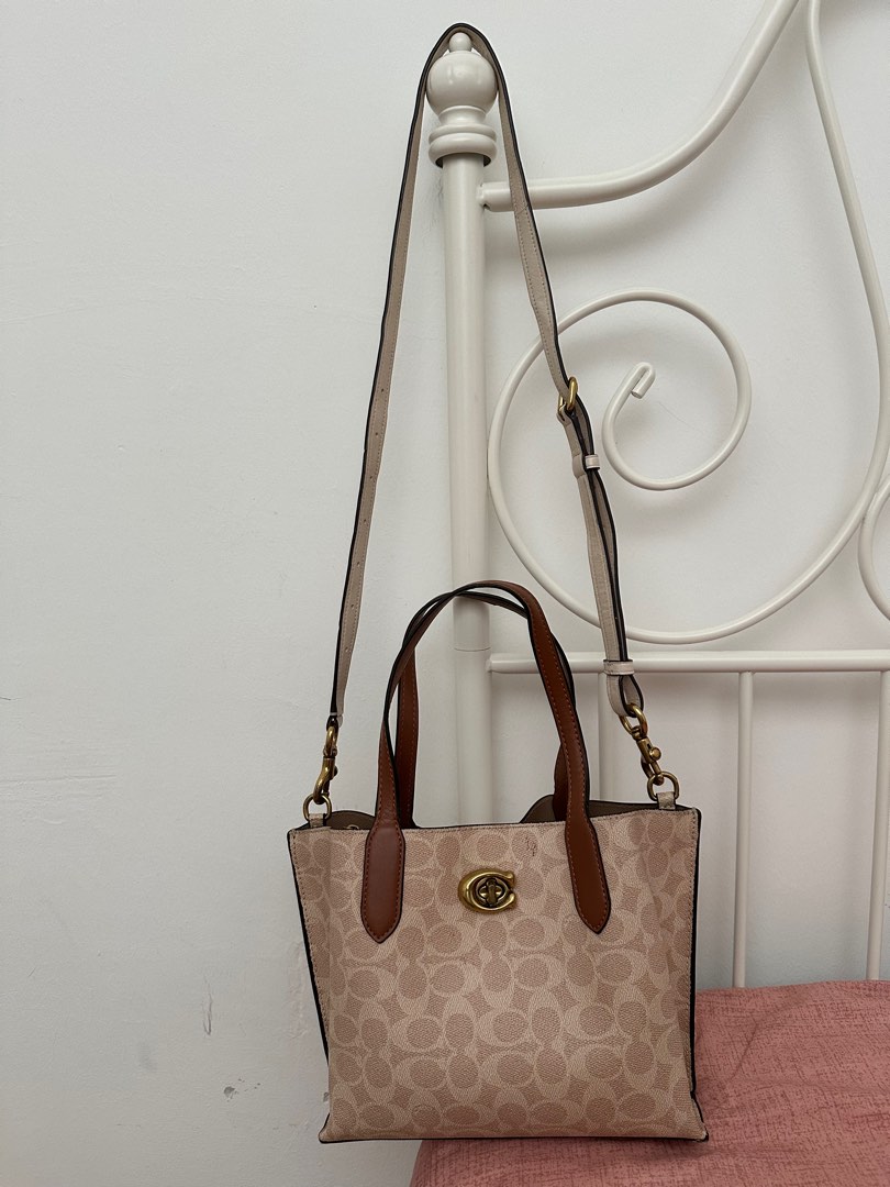 Coach Mini Tote, Women's Fashion, Bags & Wallets, Cross-body Bags on ...