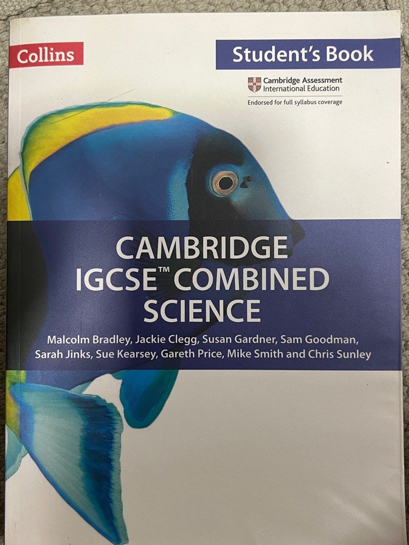 COMBINED SCIENCE CAMBRIDGE IGCSE TEXTBOOK, Hobbies & Toys, Books ...