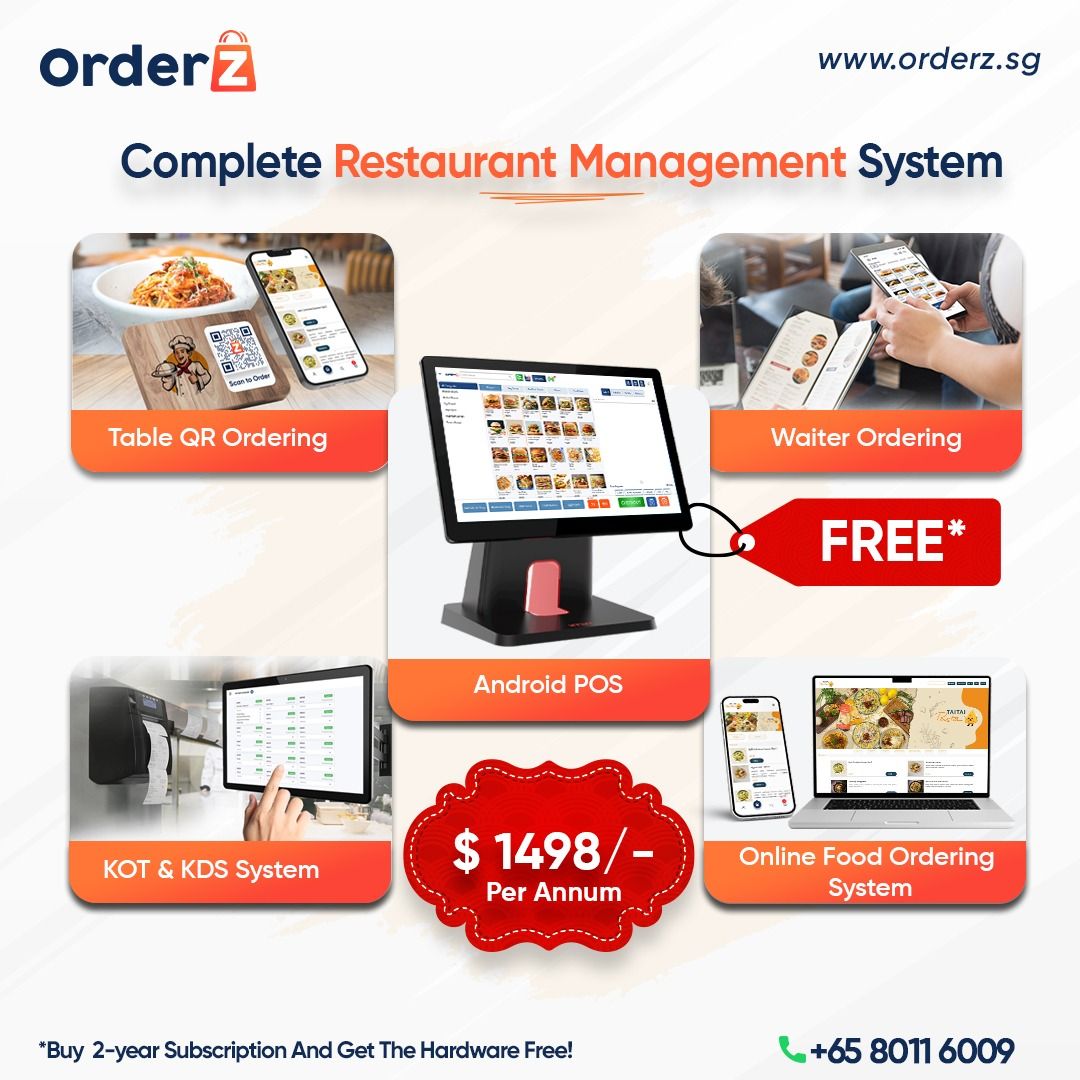 Complete Restaurant Management System - F&B Point of Sale (POS ...