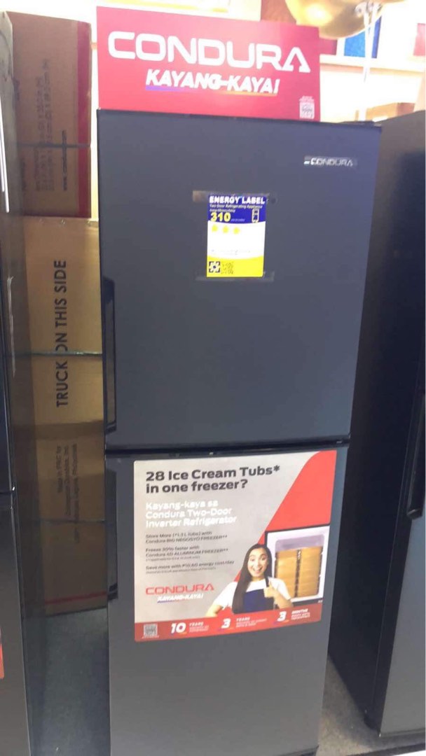 CONDURA TOP MOUNT INVERTER REFRIGERATOR, TV & Home Appliances, Kitchen ...