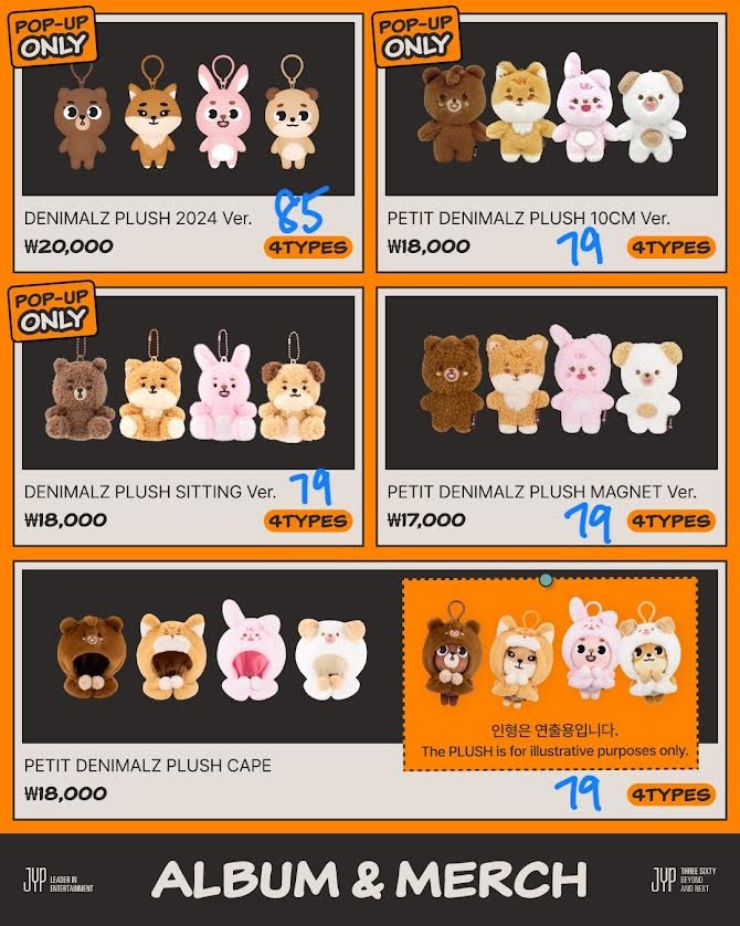 DAY6 X DENIMALZ POP-UP STORE ONLINE PRE-ORDER, Hobbies & Toys ...