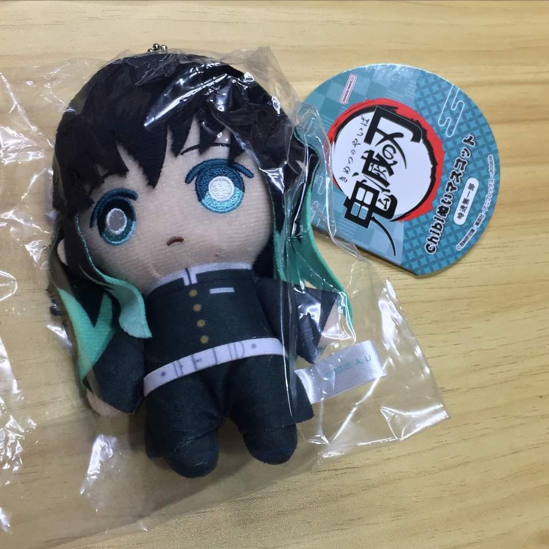 Demon Slayer Kimetsu No Yaiba Tokito Muichiro Chibi Nui Plush Keychain ...