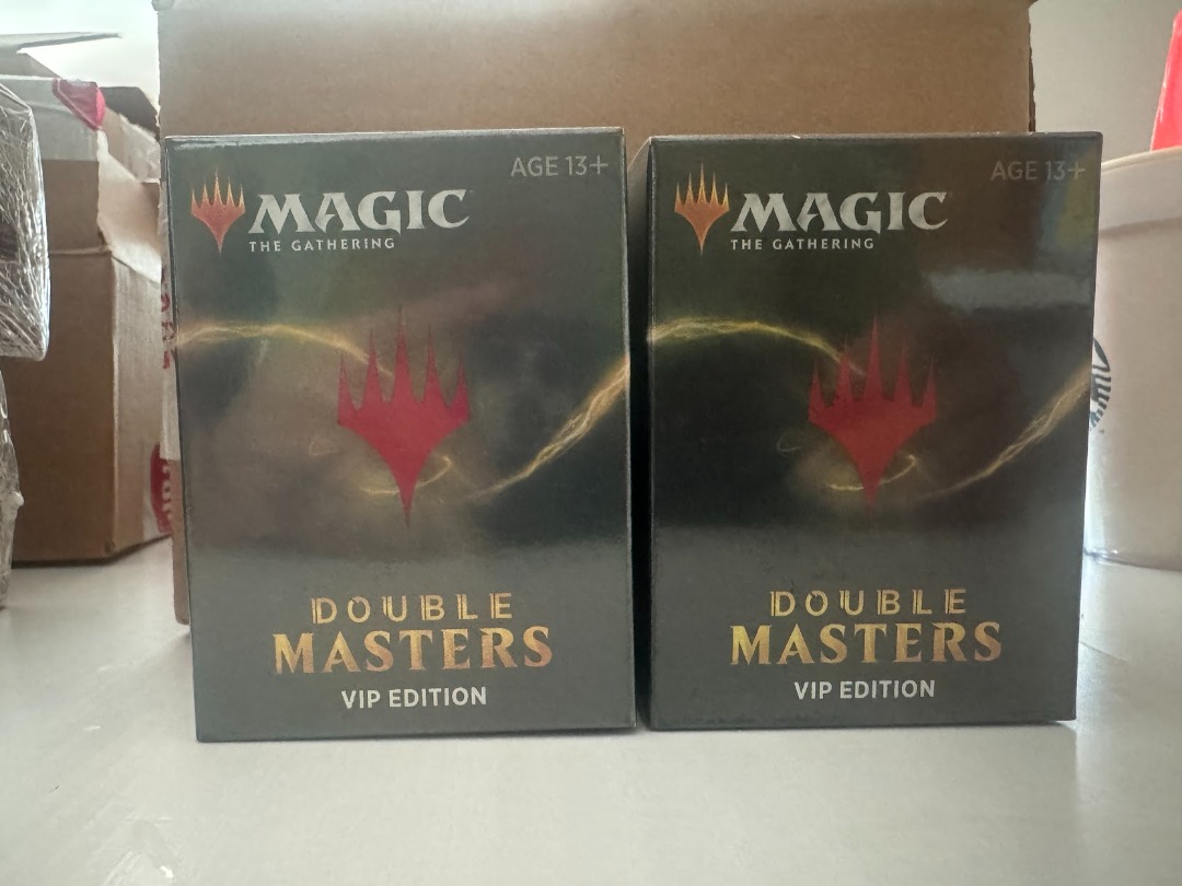 Double Masters (2XM) VIP Edition Sealed x2, Hobbies & Toys, Toys ...