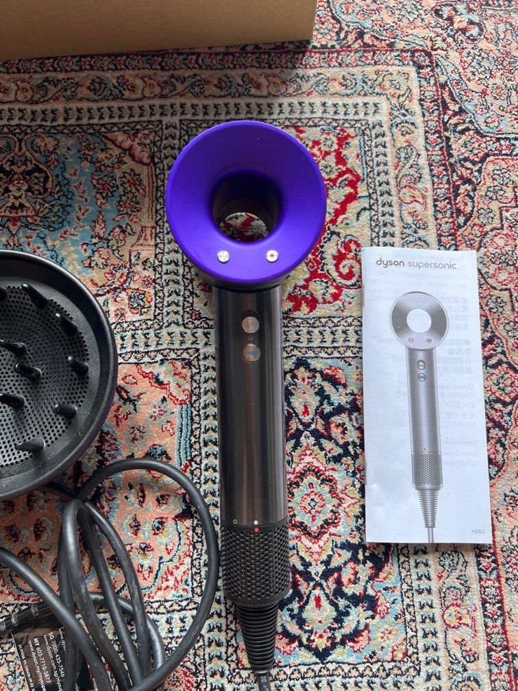 Dyson supersonic Purple Hairdryer HD03 Original Price Rm 1.6k, Women's ...