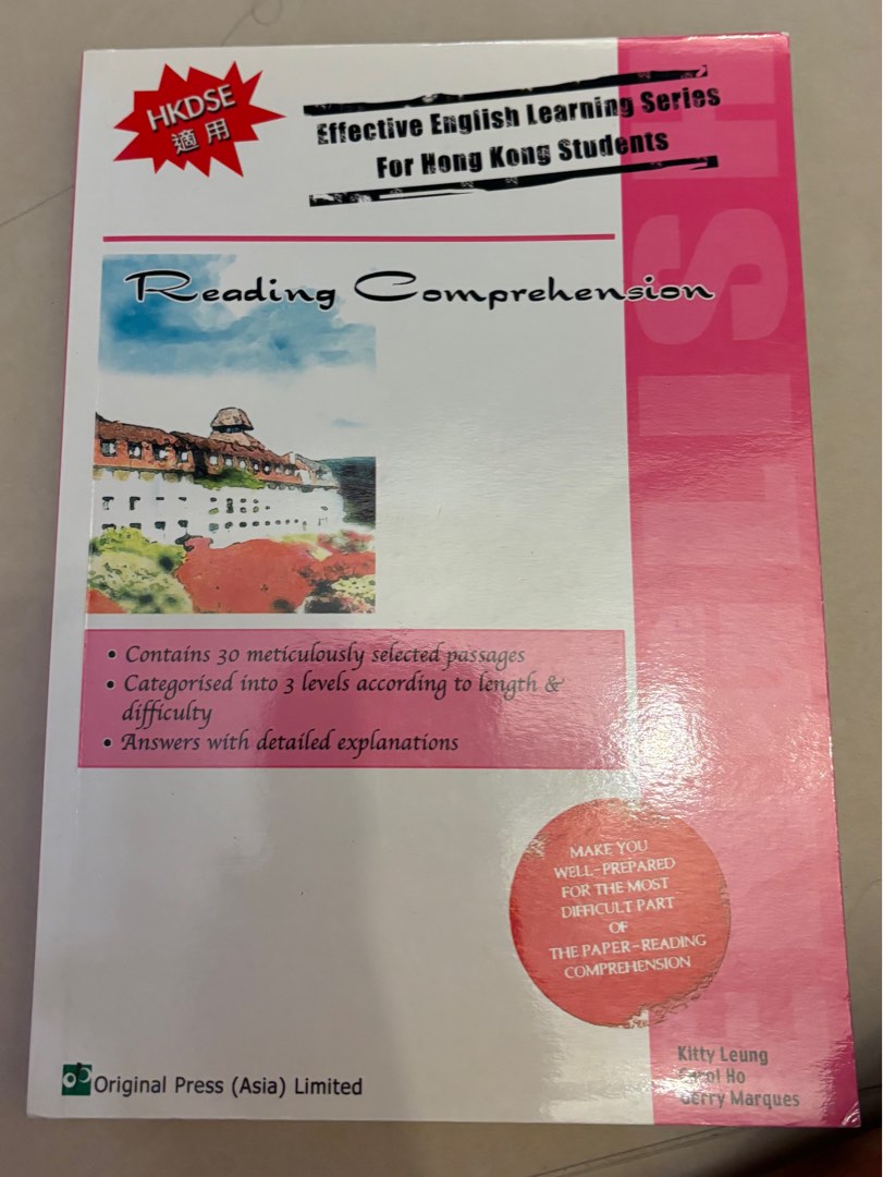 Effective English Learning series for HK students (reading ...