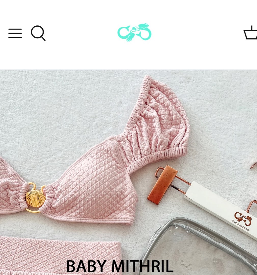 Eighth Mermaid Amelia Top Pink, Women's Fashion, Tops, Others Tops on ...