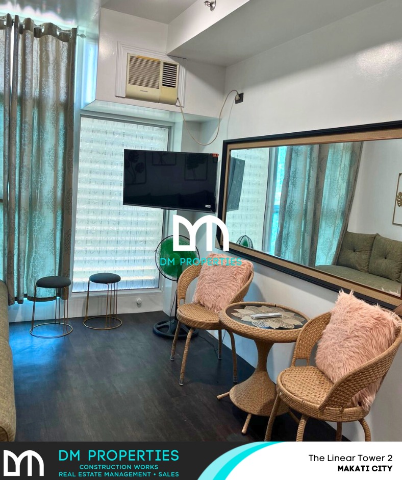 For Sale: 1-Bedroom Condo Unit at The Linear Tower 2, Makati City ...