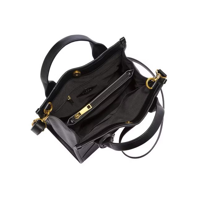 (Negotiable) Fossil Female's Kyler Satchel Bag ( SHB3135001 ) - Black ...