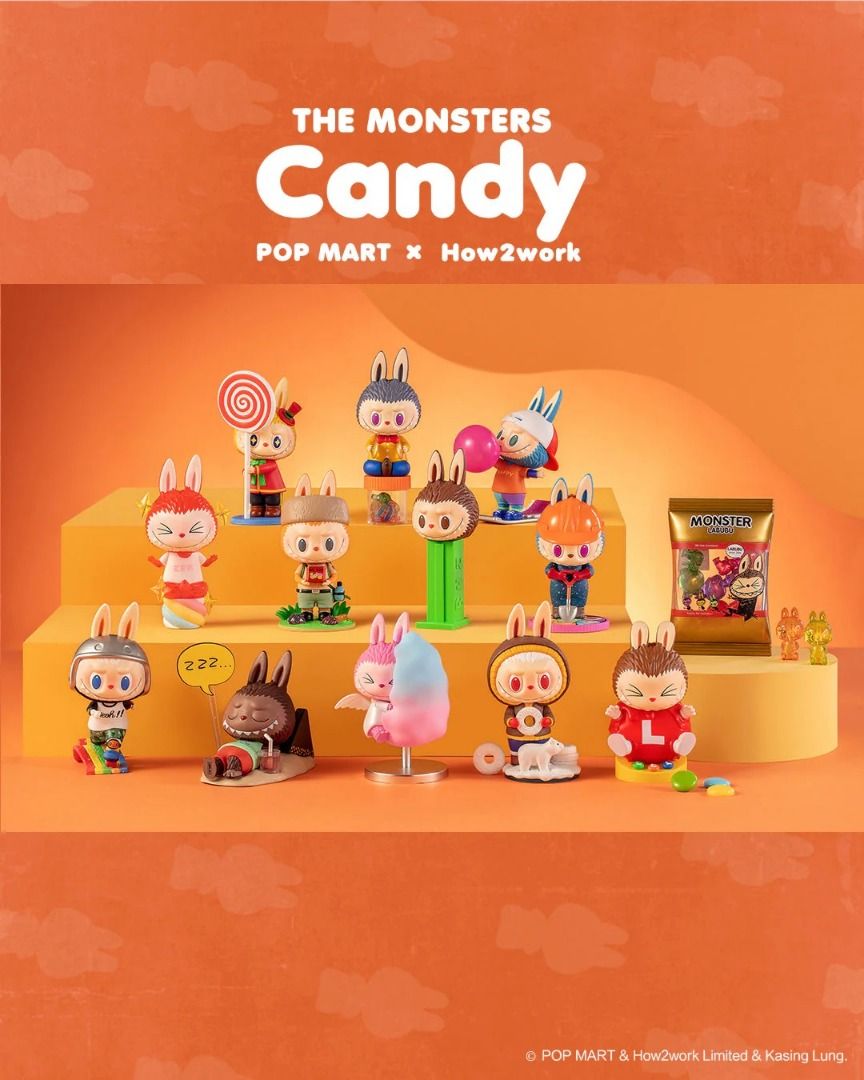 [Free Delivery] POP MART: LABUBU The Monsters Candy Series - Blind Box | Individual Characters ...