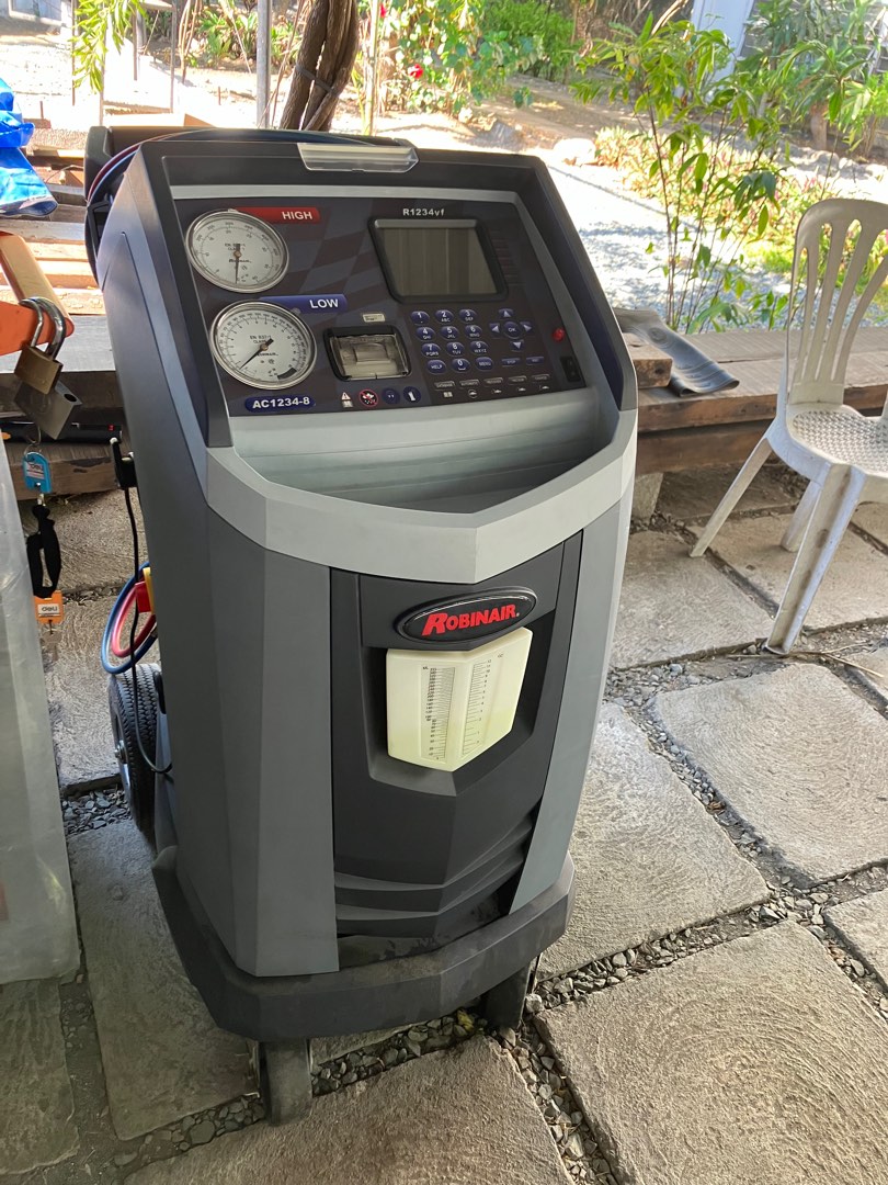 Freon 1234YF recovery machine, Car Parts & Accessories, Engine and ...