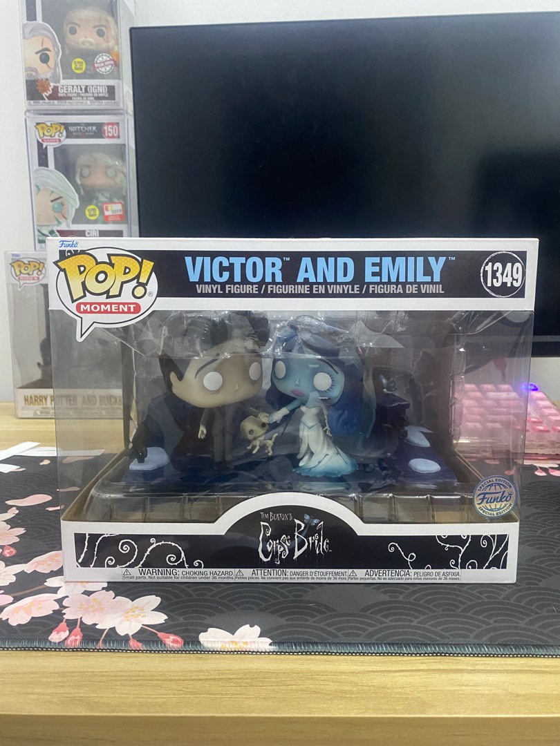 Funko Pop Victor and Emily Corpse Bride Special Edition, Hobbies & Toys ...