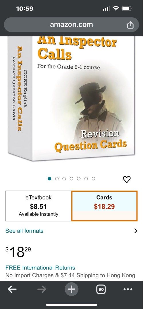 GCSE/iGCSE English Literature An Inspector Calls Revision Question Cards, 興趣及遊戲, 書本 & 文具, 教科書 ...