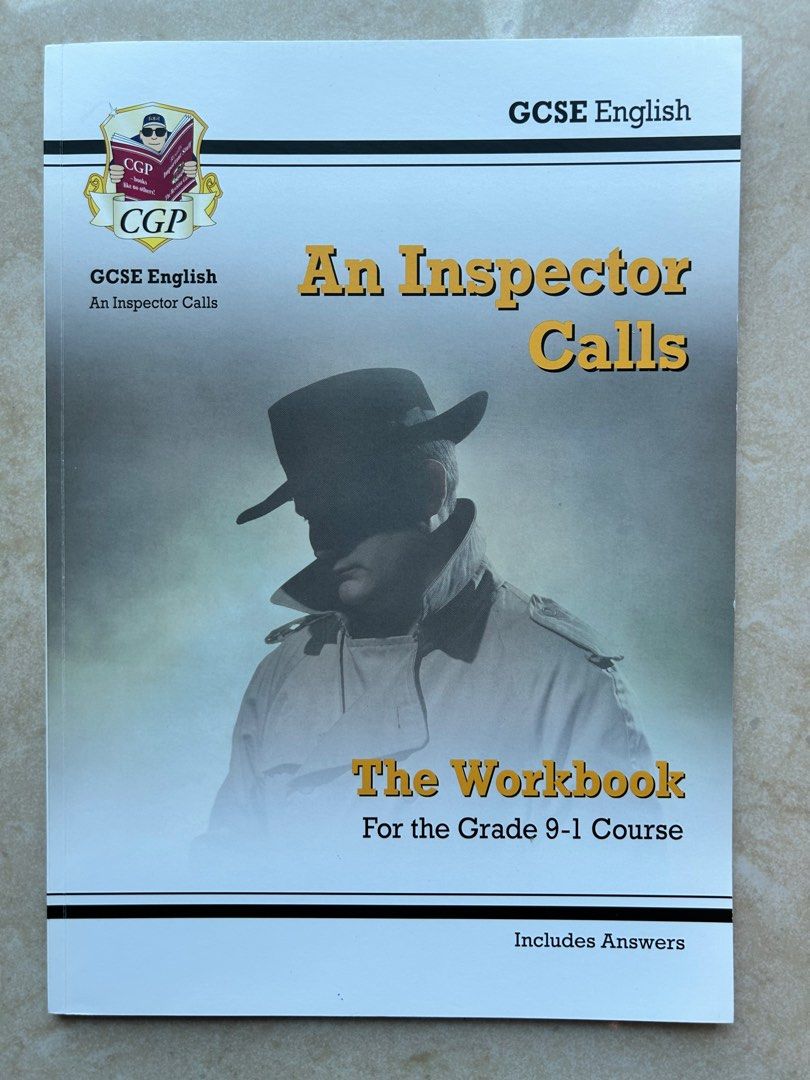 GCSE/iGCSE English Literature An Inspector Calls Workbook, 興趣及遊戲, 書本 ...