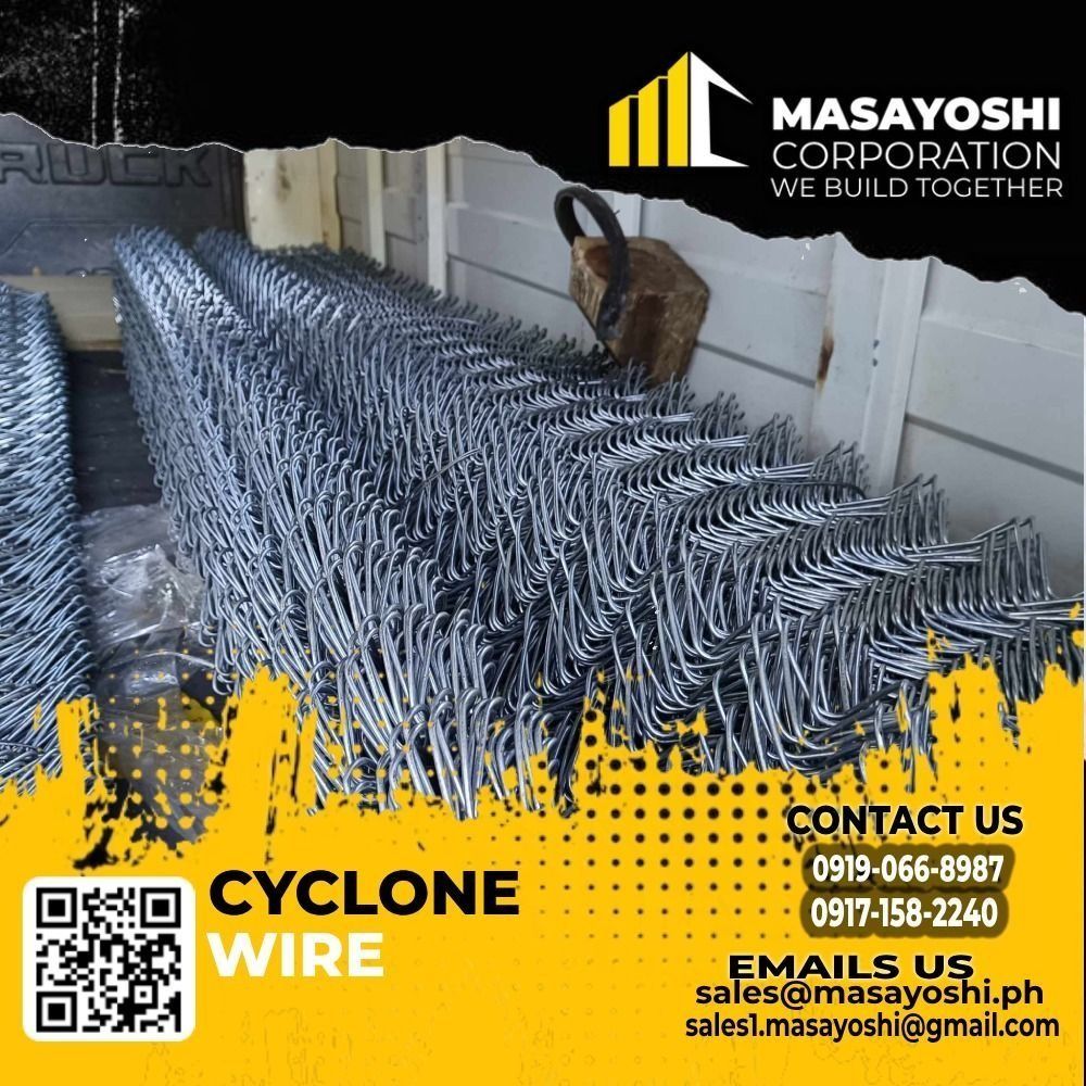 GI Cyclone Wire 2x2 x 4ft |Barbed Wire | Hog Wire | Razor Wire | Gabion ...