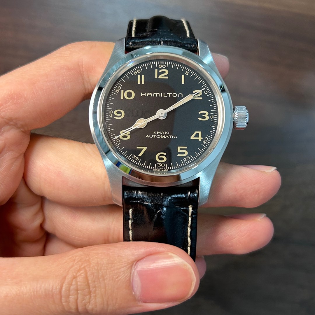 Hamilton Khaki Field Murph 42mm Automatic Men Watch, Men's Fashion ...